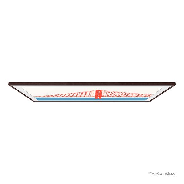 Moldura para Smart TV 43" The Frame 2021 Marrom - Samsung Brasil