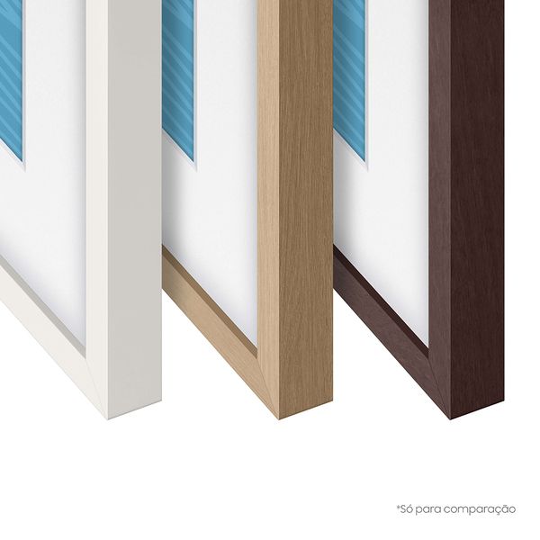 Moldura para Smart TV 43" The Frame 2021 Marrom - Samsung Brasil