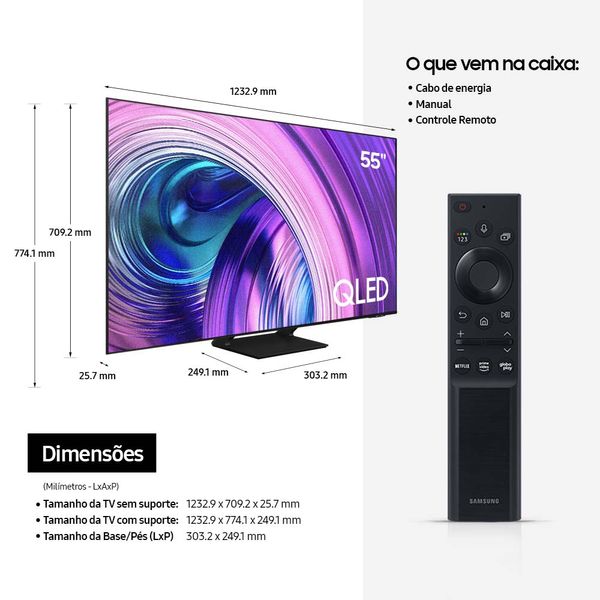 Samsung Smart TV QLED 4K 85Q70A - Samsung Brasil