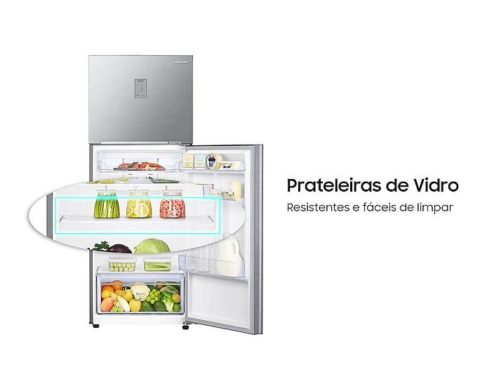 Geladeira Frost Free Samsung Duplex RT38 com All Around Cooling ...
