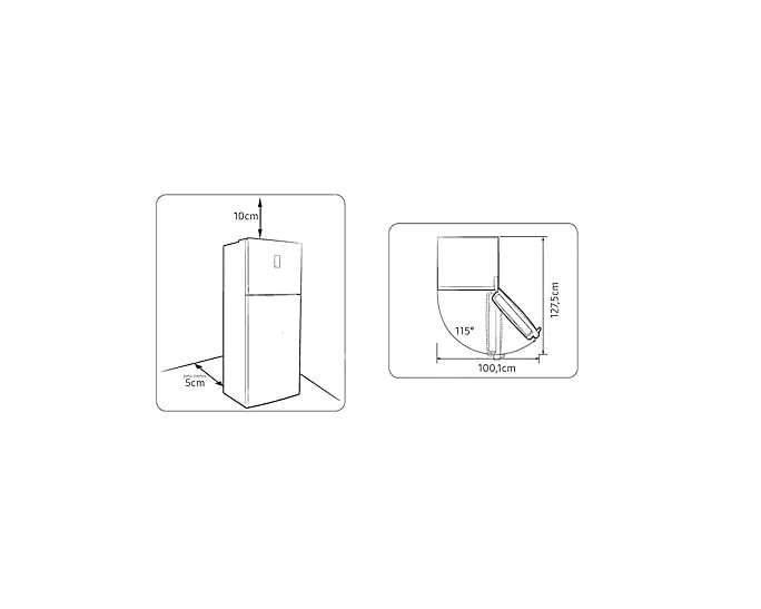 Geladeira Frost Free Samsung Duplex RT38 com All Around Cooling ...