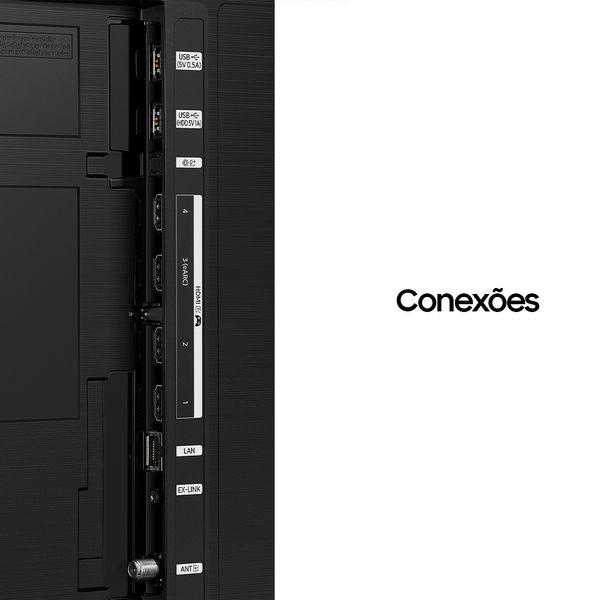 Samsung Smart TV 55 polegadas QLED 4K Q70C 2023, Modo Game, Som em ...