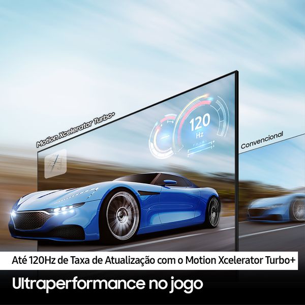 Samsung Smart TV 75" QLED 4K Q70C 2023, Modo Game, Som em Movimento ...