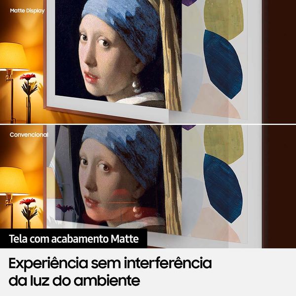 Samsung Smart TV 32 polegadas QLED The Frame 2023 LS03C, Tela Matte ...