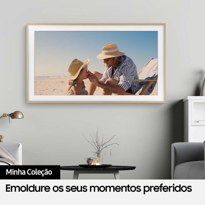 Samsung Smart TV 32 polegadas QLED The Frame 2023 LS03C, Tela Matte ...