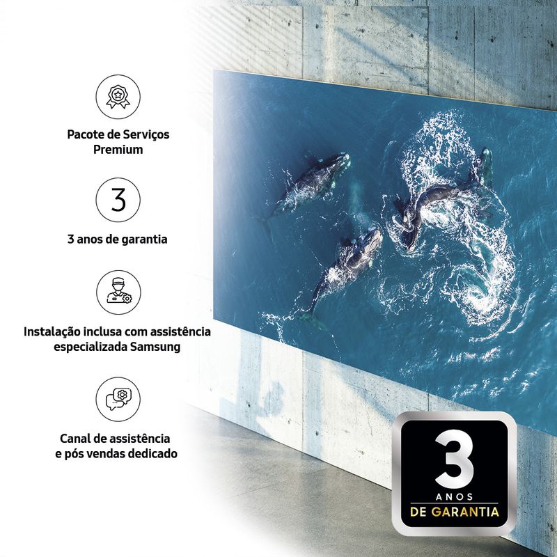 Painel MICRO LED Smart Hub 110” MS1A - Samsung Brasil