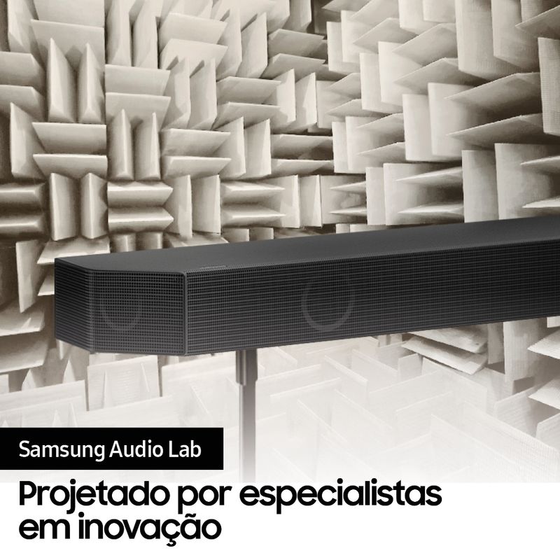 Soundbar Samsung HW-Q800C, Bluetooth, Subwoofer sem fio, Dolby Atmos ...