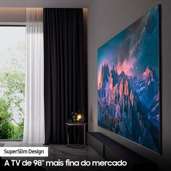 Smart TV 98" QLED 2023 - Samsung Brasil
