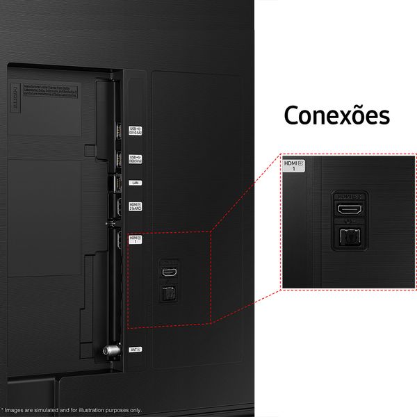 Samsung Smart TV Crystal UHD 4K CU8000 2023 - Samsung Brasil