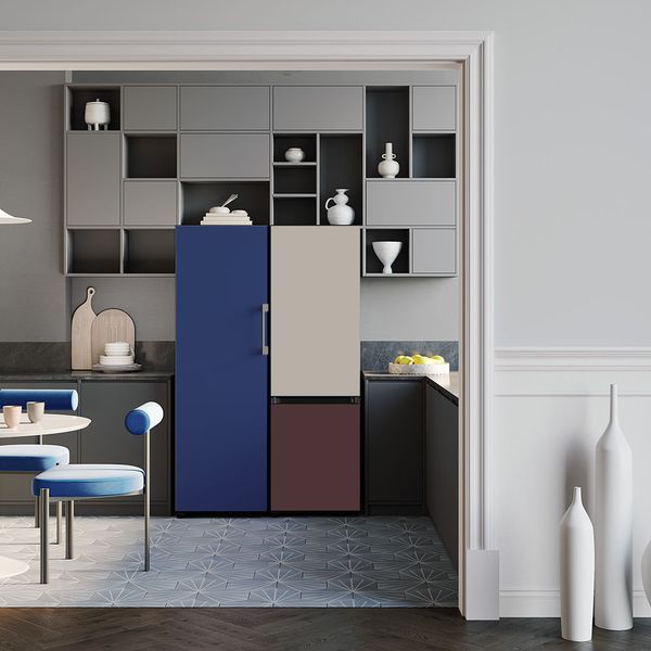 Geladeira Samsung Bespoke 328L Duplex Inverse Satin Gray - Samsung Brasil