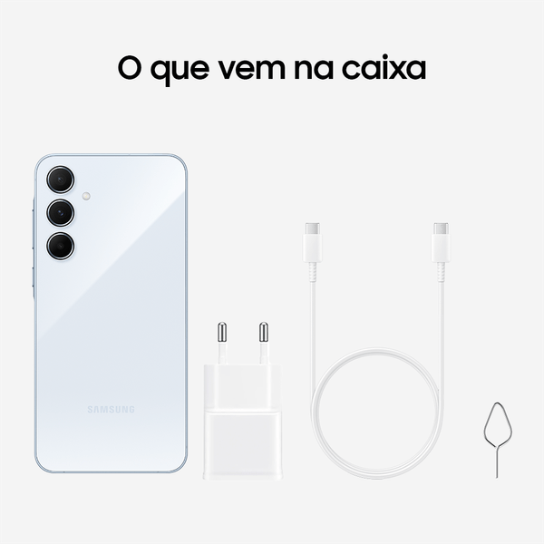 Celular Samsung Galaxy A55 5G, Câmera Tripla até 50MP, Tela 6.6", 128GB ...