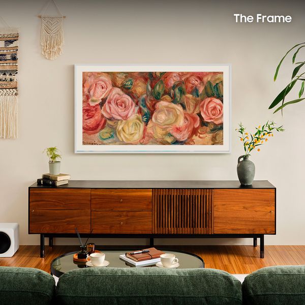 Samsung Smart TV 50" QLED 4K The Frame 50LS03D, Tela Matte antirreflexo ...