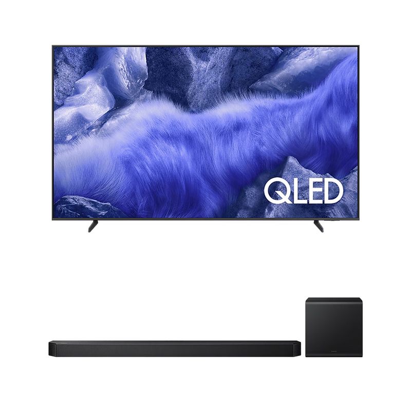 Samsung AI TV 75" QLED + Soundbar Samsung HW-Q800H - Samsung Brasil
