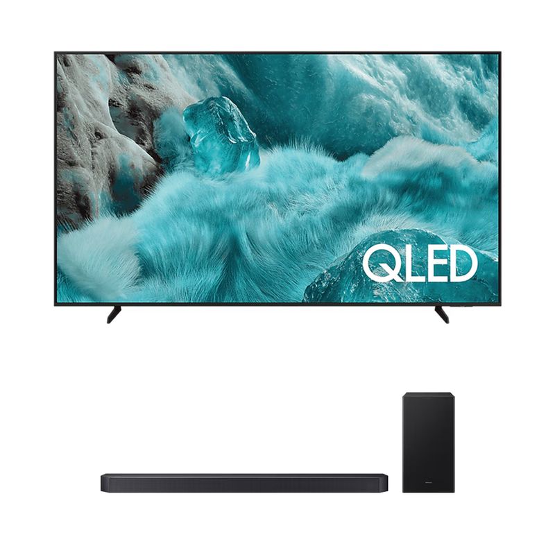 Samsung AI TV 85" QLED Ultra 4K + Soundbar Samsung HW-Q600H - Samsung ...