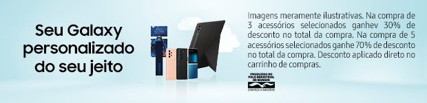 Capa Clear View DM1 - Samsung Brasil