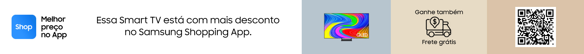 Samsung Smart TV 70" QLED 4K Q65D 2024